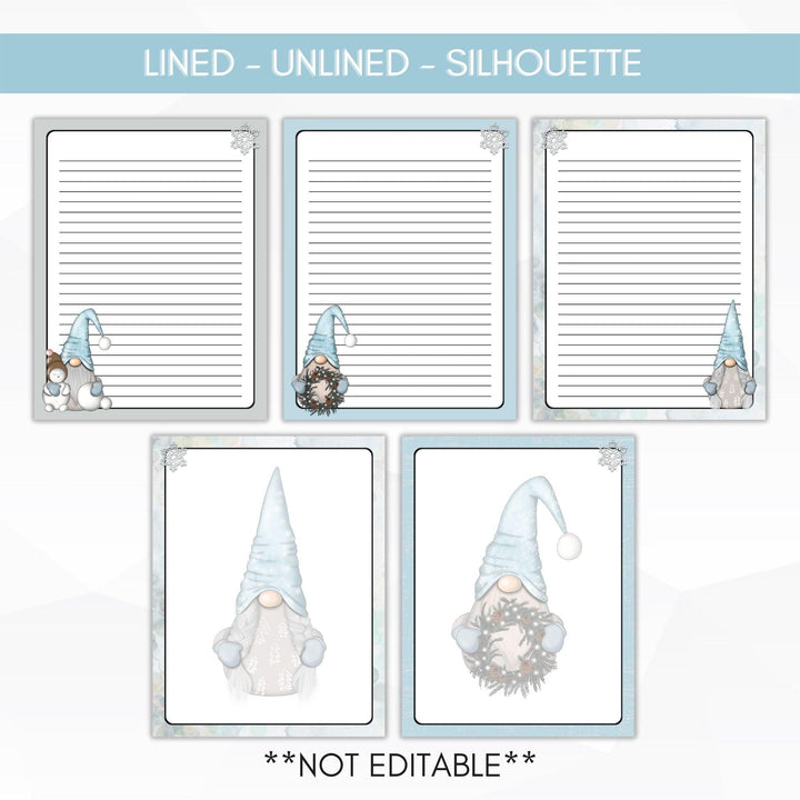 Fairy Garden Journal Paper Stationery Set – Simple Desert Designs