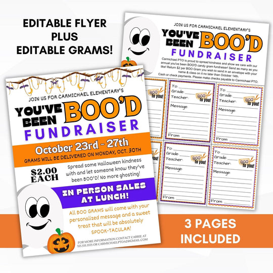 Printable Halloween Invites Flyers & More – Simple Desert Designs