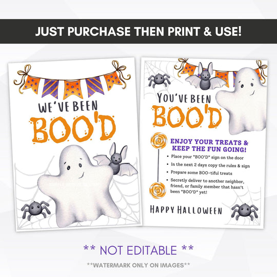 You've Been Boo'd Printable | Simple Desert Designs