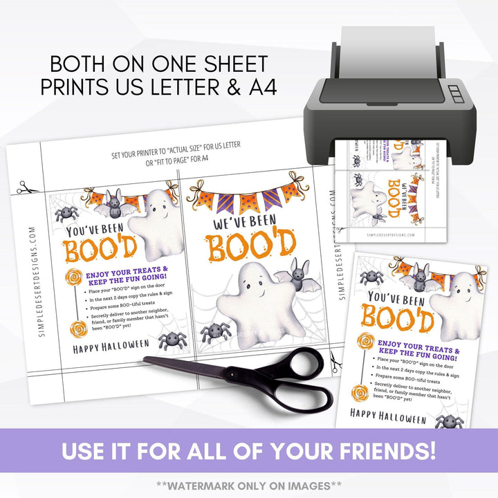 You've Been Boo'd Printable | Simple Desert Designs