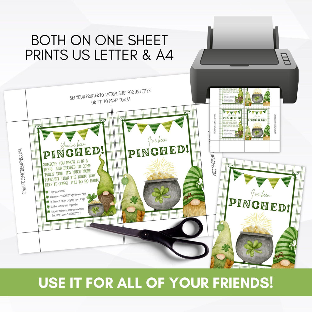 You’ve Been Pinched St. Patrick’s Day Game for the Office | Simple ...